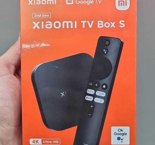 Xiaomi Mi TV box s 2 gen новый