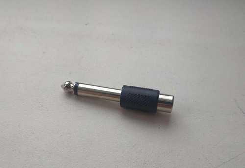 Переходник RCA-Jack 6.3mm