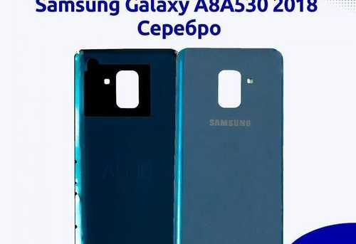 Задняя крышка для Samsung Galaxy A8/A530 2018 Сере