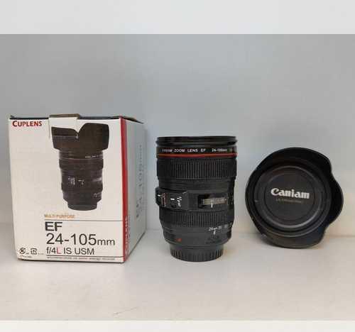 Canon EF24-105 L Термокружка в виде объектива