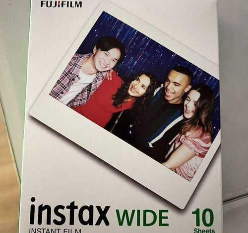 Катриджи instax wide 10