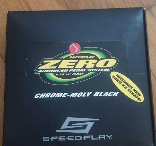 Контактные педали Speedplay Zero Cr-Mo Black