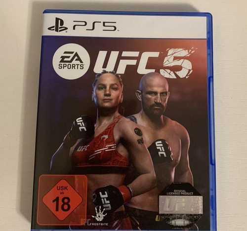 Ufc 5 ps5 диск