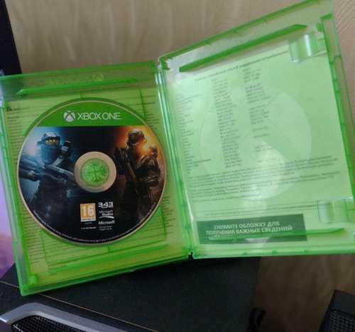 Диск на Xbox One S/X halo 5