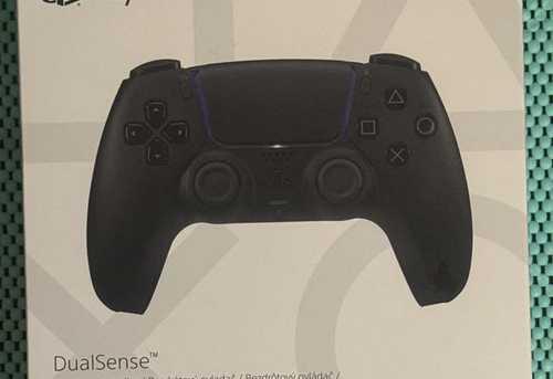 Геймпад DualSense PS5 (новый, черный)