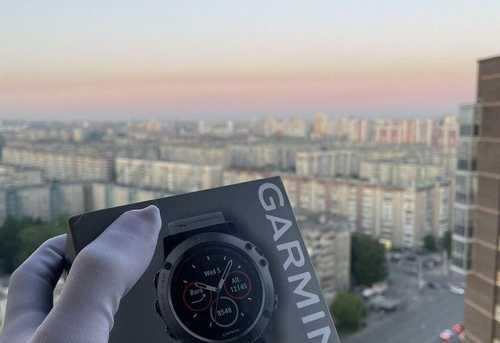 Garmin fenix 5x sapphire (полный комплект)