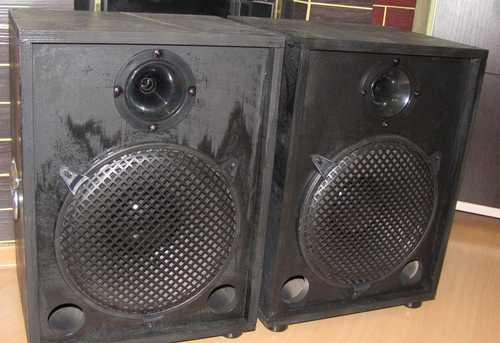 Колонки EVM 747+747W Pro 2ш Bass Dyn+Вч Горн-13sm