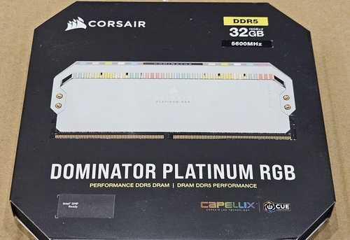 DDR5 Corsair Dominator Platinum RGB 32гб