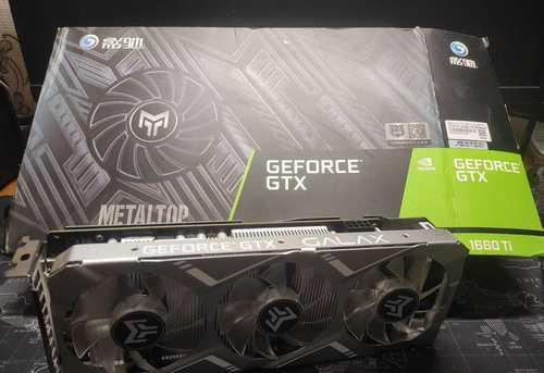 Видеокарта GTX 1660ti OC galax metaltop