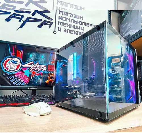 Игровой ПК, Ryzen 5 5600X, GeForce RTX 3060 12 ГБ, RAM 16 ГБ