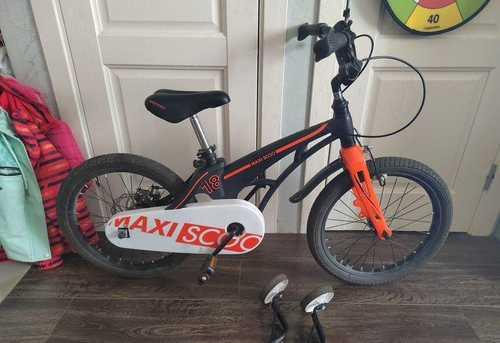 Детский велосипед 6-7 лет(Maxiscoo 18)
