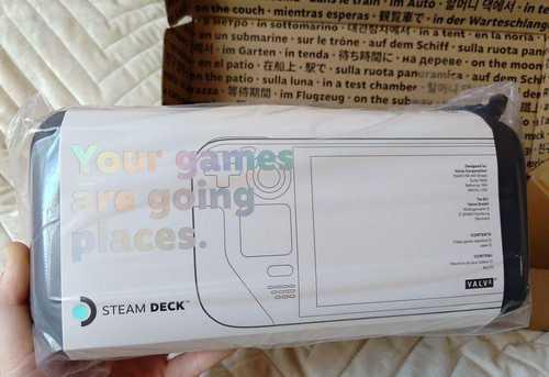 Steam deck 64 + карта памяти на 512gb