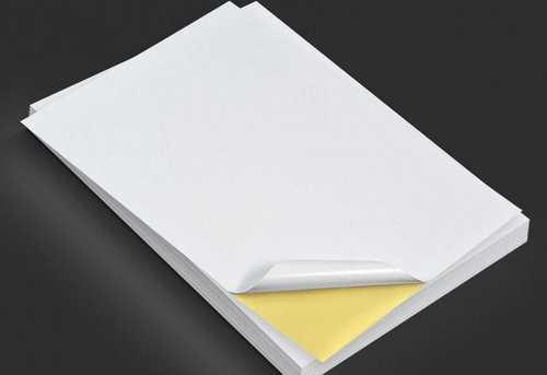 Самоклеящаяся бумага 80 г/м² для струйной печати
