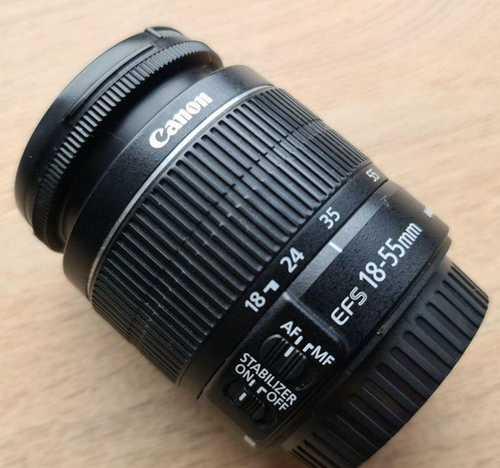 Объектив Canon EFS 18-55 mm IS