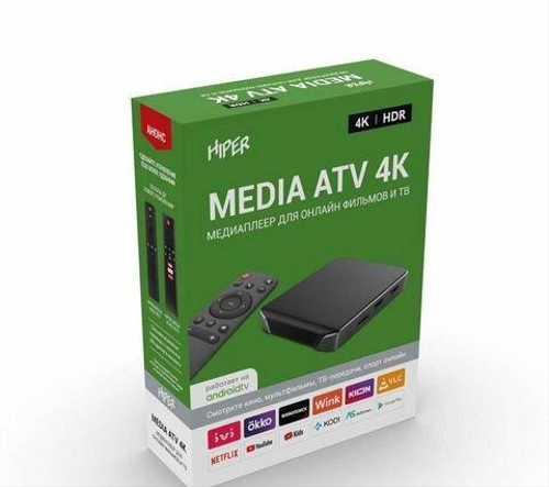Тв бокс Hiper media ATV 2GB - 16GB андройд tv 9