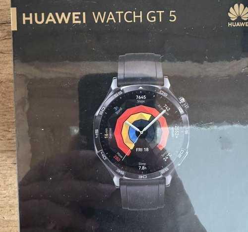 Смарт-часы huawei Watch GT 5 46mm Black