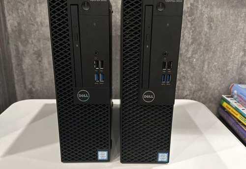 Dell optiplex 3050 sff i5-7500, 8, 256+500 2 штуки