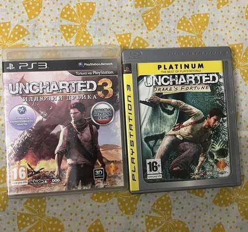 Uncharted 1, 3 Ps3