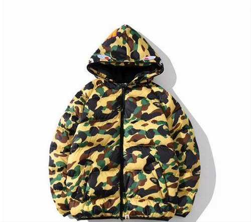 Камуфляжная зимняя куртка Bape