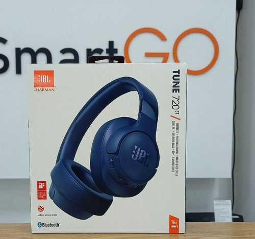 Беспроводные наушники JBL Tune 720BT (Blue)