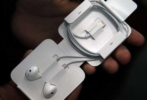 Проводные наушники apple earpods lightning ориг