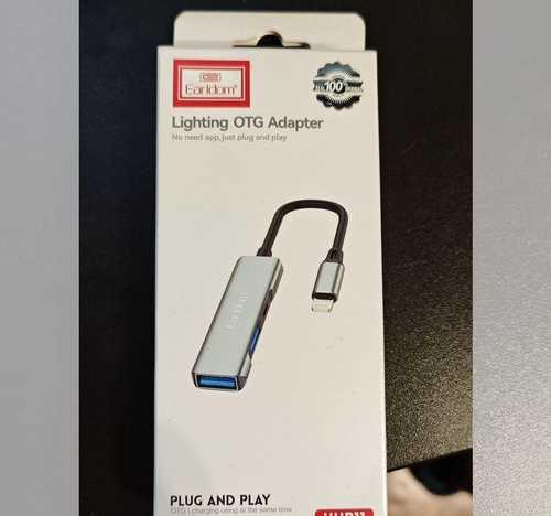 Lightning USB adapter otg адаптер переходник