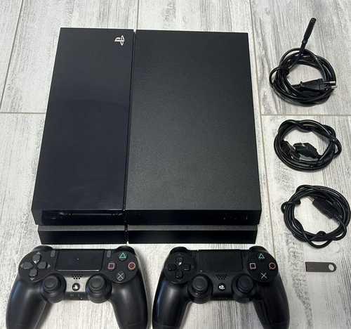 Sony playstation 4 fat прошитая 1tb   игры