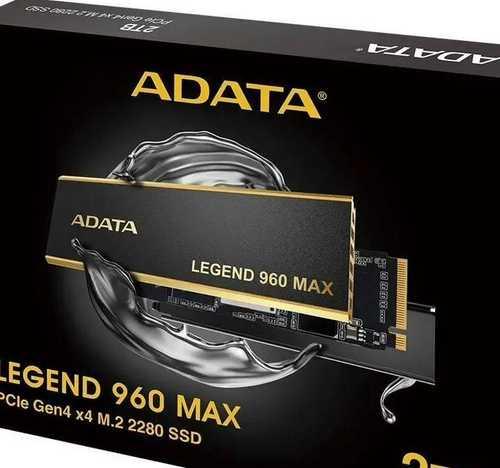 Adata 2тб Legend 960 Max PCI-E 4.0 Новые Гарантия