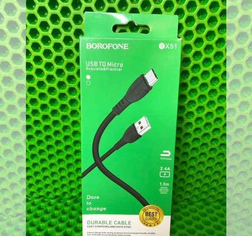 Кабель USB-microUSB Borofone BX51