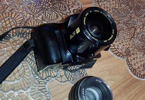 Пленочный фотоаппарат Olympus IS-100s+ линза 2/58