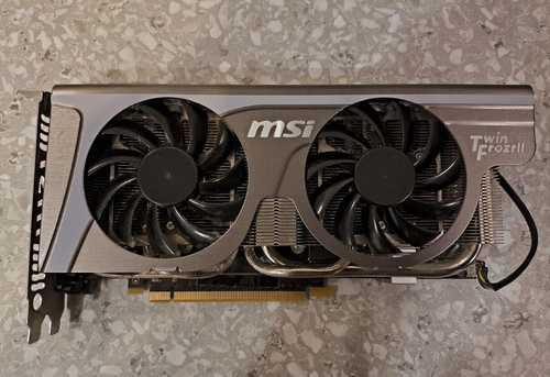 Видеокарта MSI nvidia GeForce 560 ti Twin frozr