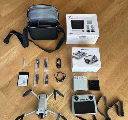 Квадрокоптер dji mini 3 pro fly more plus