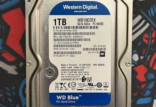Жесткий диск WD Blue 1TB