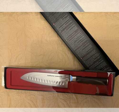 Кухонный шеф Нож Samura Damascus 180 мм