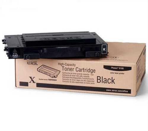 Тонер-картридж xeroxphaser 6100 Black (чёрный, 700