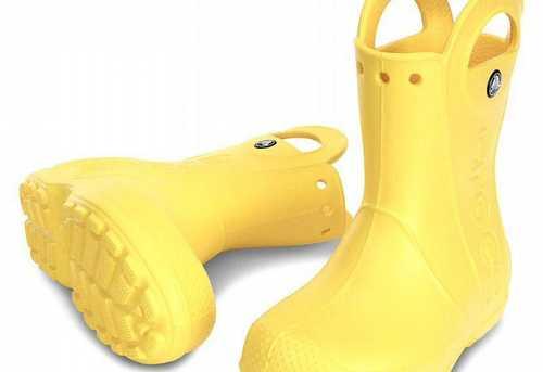 Резиновые сапоги crocs новые