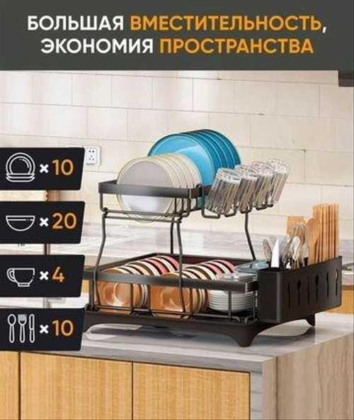 Кухонная сушилка для посуды