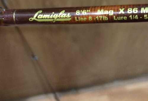 Спиннинг Lamiglas MAG x86mts 1/4-5/8oz2,62м7-17гр