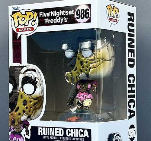 Funko Pop 986 Ruined Chica Five Nights AT Freddy’s