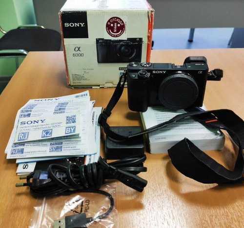 Sony A6000 ilce-6000 Body 6086 кадров