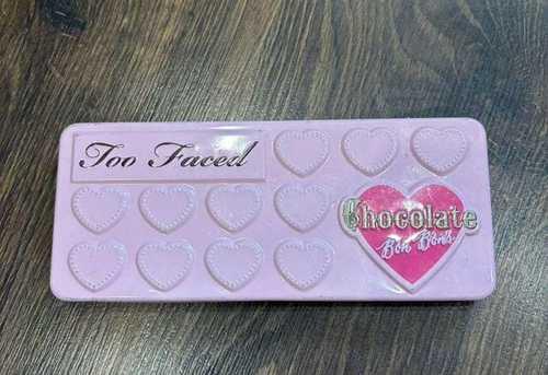 Палетка теней too faced