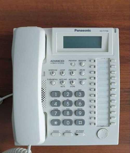 Телефон системный Panasonic KX-T7735