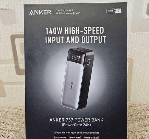 Внешний аккумулятор Anker 737 140 Вт 24000 мАч