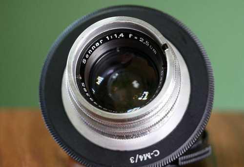 Carl Zeiss Jena Sonnar 25mm f1.4 MFT