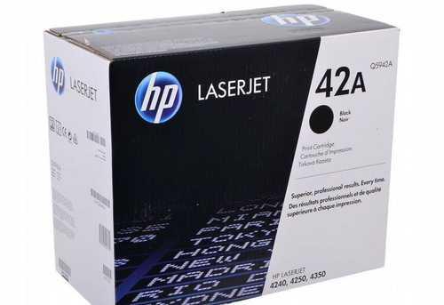 HP Q5942A (42A) картридж черный (10000 стр.)