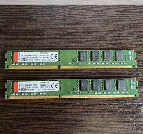 Оперативная память Kingston 16 Гб DDR3