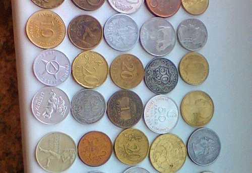 Монеты иностранные и советские