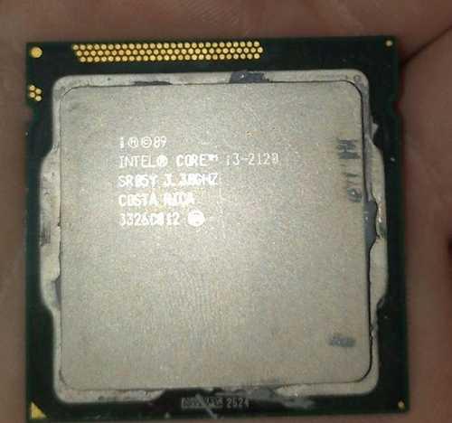 I3 2120 2 ядра 4 потока 3.3 Ghz