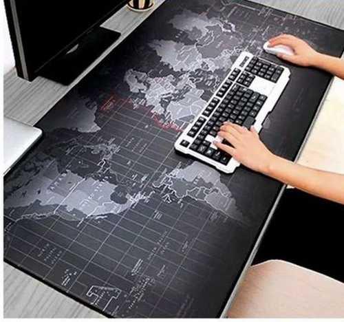 Большой коврик для мыши "Карта Мира" (90х40 см)
