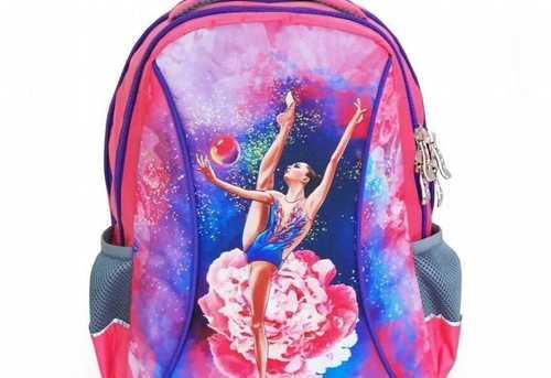 Рюкзак для гимнастики, розовый/фиолетовый 216 - 04